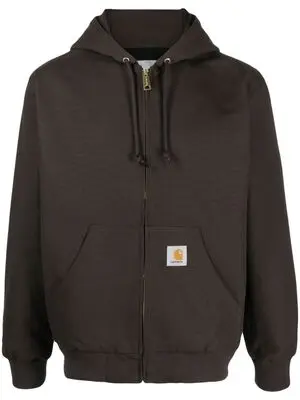 Carhartt Work In Progress Active Hooded Jacket - Brown