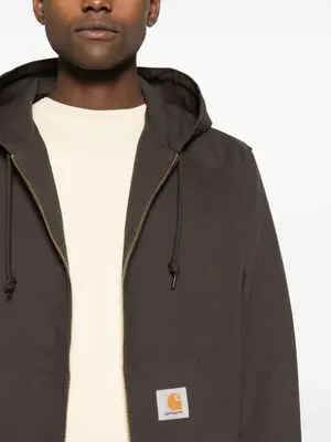 Carhartt Work In Progress Active Hooded Jacket - Brown