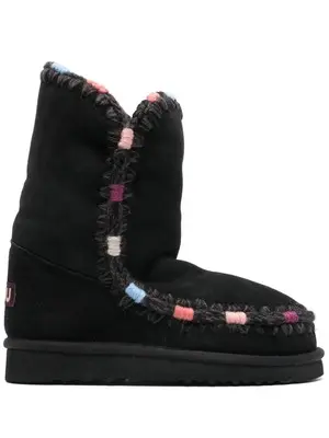 Mou Patchwork Boots For Women