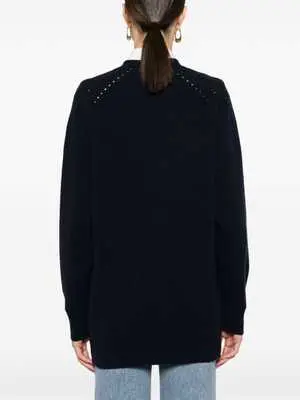 Chloé V-neck Fine-knit Cardigan