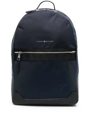 Tommy Hilfiger Logo-lettering Backpack - Blue