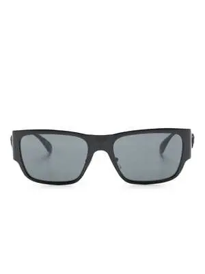 Versace Rectangle-frame Sunglasses - Black