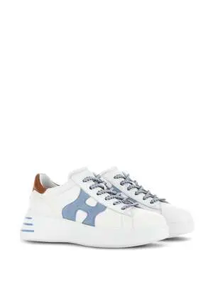 Hogan Rebel H564 Platform Sneakers - White