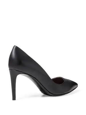 Ralph Lauren Armissa 75mm Leather Pumps
