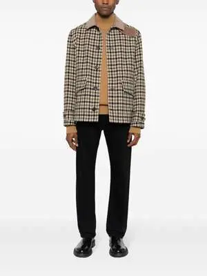 Paul Smith Checked Wool Shirt Jacket