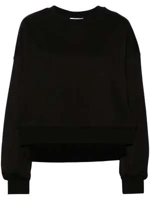 IOANA CIOLACU Slit Cotton-blend Sweatshirt