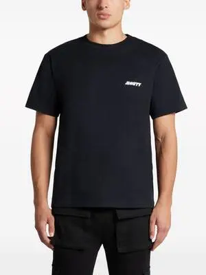 MOUTY Logo-print Cotton T-shirt - Black
