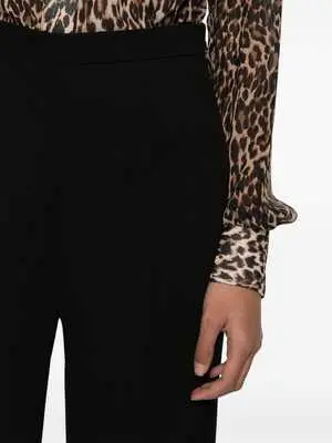 STYLAND High-waisted Straight-leg Trousers
