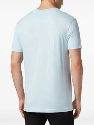 Philipp Plein Smile Cotton T-shirt - Blue