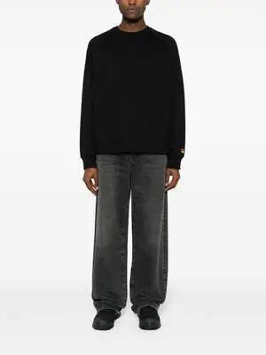 Carhartt Work In Progress Chase Crew-neck Sweatshirt - Black