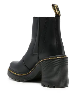 Dr. Martens Spence 87mm Leather Boots - Black