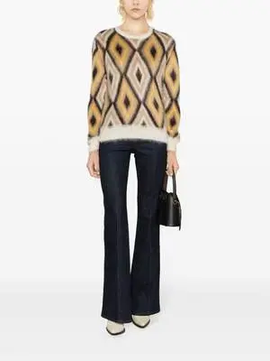Etro Diamond-jacquard Jumper