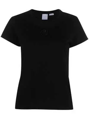 Pinko Textured T-shirts For Women