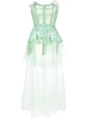 MAISON MARGIELA Tulle Corset Dress