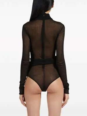 FERRAGAMO High-neck Bodysuit