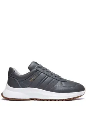Bally Asken Leather Sneakers - Grey