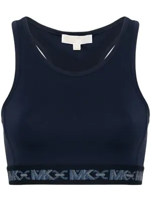 Michael Kors Logo-strap Sports Bra