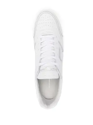 Philippe Model Leather Sneakers - White