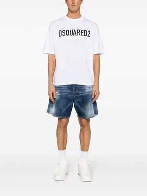 Dsquared2 Logo-print Cotton T-shirt - White