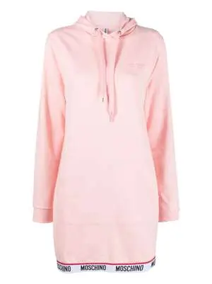 Moschino Logo-print Drawstring Hoodie