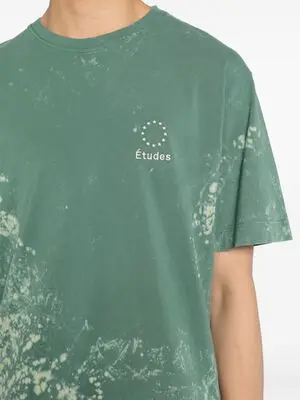 ÉTUDES STUDIO Bleached-effect Organic Cotton T-shirt