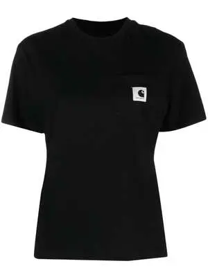 Carhartt Work In Progress S/s Pocket Organic-cotton T-shirt - Black