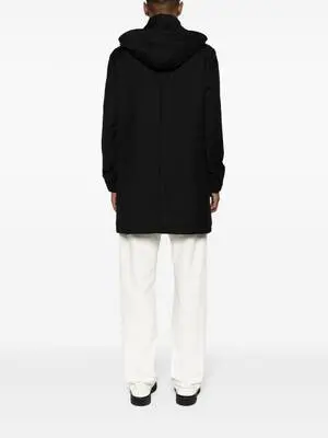 Corneliani High-neck Padded Coat - Black