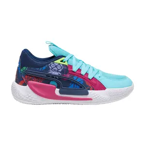 PUMA Court Rider 'chaos Fresh' Sneakers - Blue