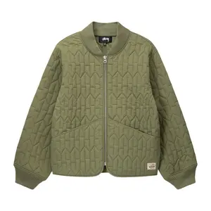 StÜssy Quilted Liner Jacket - Green