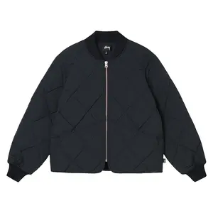 StÜssy Dice Quilted Liner Jacket - Black