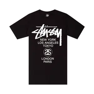 StÜssy World Tour Tee - Black