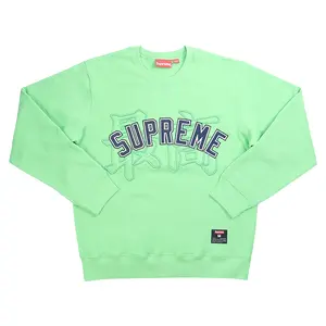 Supreme Kanji Logo Crewneck - Green