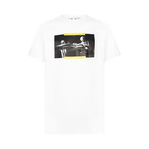 Off-White Caravaggio Painting Short-sleeve Slim Tee /multi