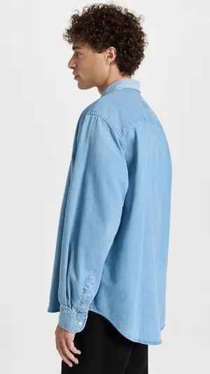 Ami Denim Shirt - Used Blue/480