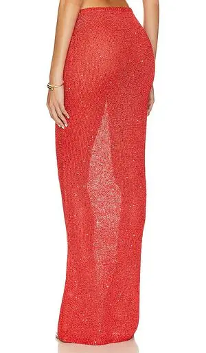 ASTA RESORT Carolina Skirt - Rossa Sequin