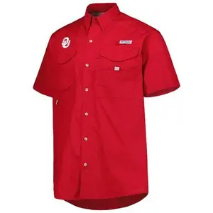 Columbia Oklahoma Sooners Bonehead Button-up Shirt
