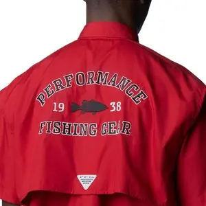 Columbia Oklahoma Sooners Bonehead Button-up Shirt
