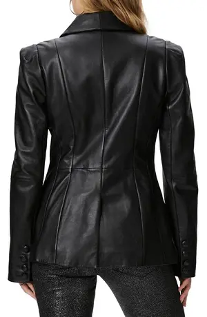Paige Ciarra Leather Blazer