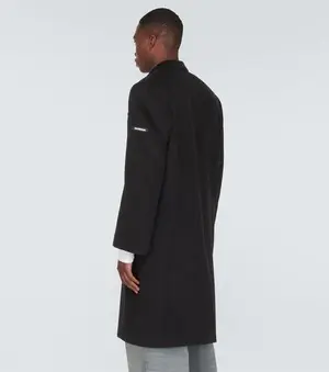Balenciaga Wool Chesterfield Coat