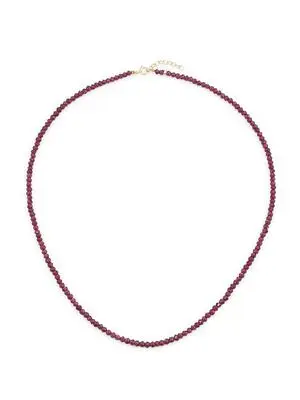 Jia Jia Birthstone 14k Yellow Gold & Gemstone Beaded Necklace Garnet