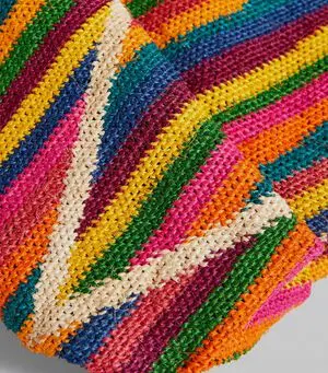 SENSI STUDIO Toquilla Straw Pouch Bag