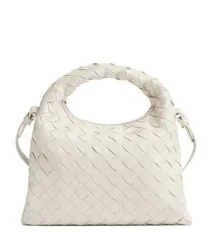 Bottega Veneta Hop Gold Tone Shoulder Bags