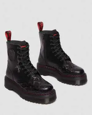 Dr. Martens Jadon Boot Wb Blade Runner Leather Platforms - Black