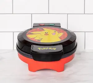 UNCANNY BRANDS Pokemon Pikachu Waffle Maker - One-color