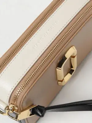 Marc Jacobs Snapshot Bag In Coated Leather - Camel