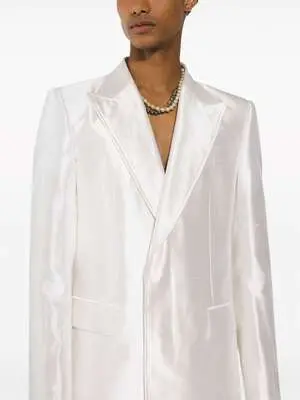 Dolce & Gabbana Single-breasted Silk Blazer