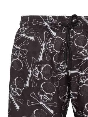 Philipp Plein Skull-print Drawstring Swim Trunks