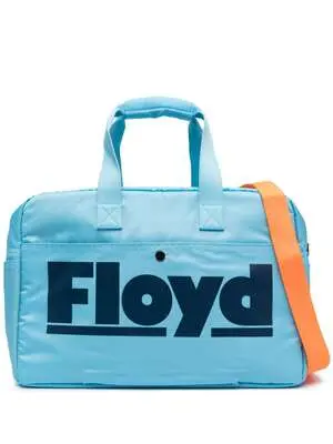 FLOYD Logo-print Zip-fastening Holdall - Blue