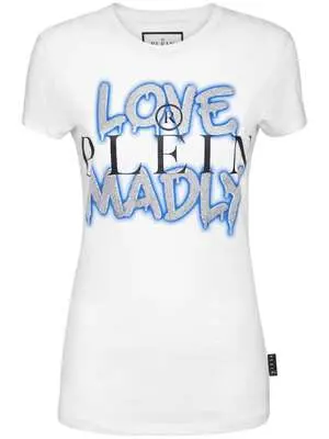 Philipp Plein Pure Crystals-embellished T-shirt - White