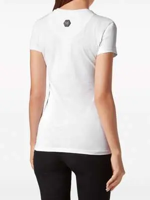 Philipp Plein Pure Crystals-embellished T-shirt - White